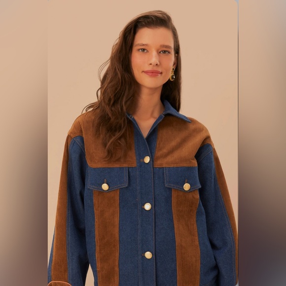 FARM Rio | Jackets & Coats | Farm Rio Western Denim Jacket | Poshmark